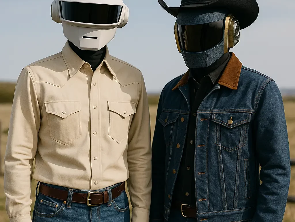Daft Punk Outfits and Genre Shift Wearing A Song